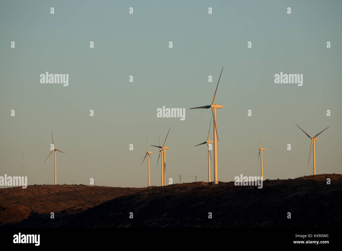 Africa Wind farm renewable energy Stock Photo - Alamy