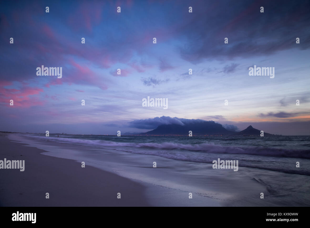 Famous Blouberg beach with Table Mountain in the background travel ...