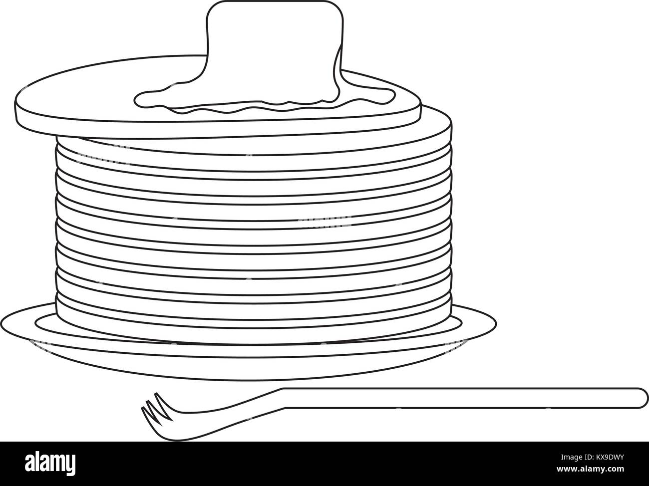 Butter cooked Black and White Stock Photos & Images - Alamy