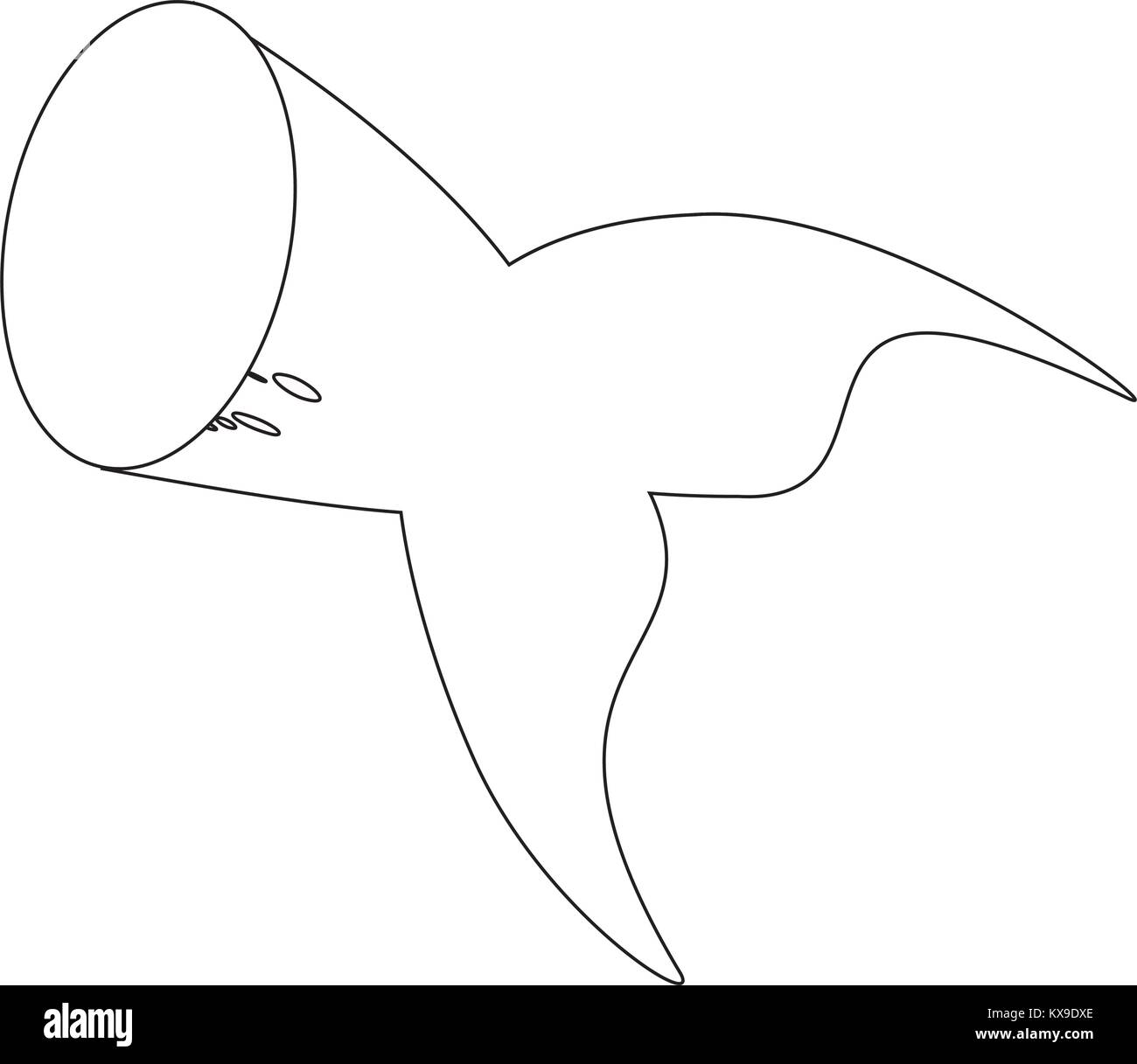 fish tail icon image Stock Vector Image & Art - Alamy