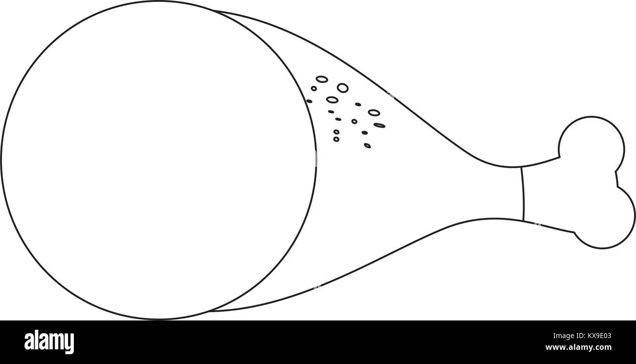 ham leg icon Stock Vector Image & Art - Alamy