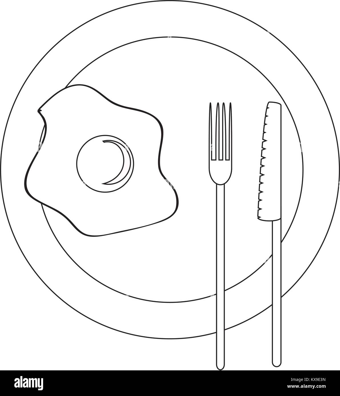 breakfast food design Stock Vector Image & Art - Alamy