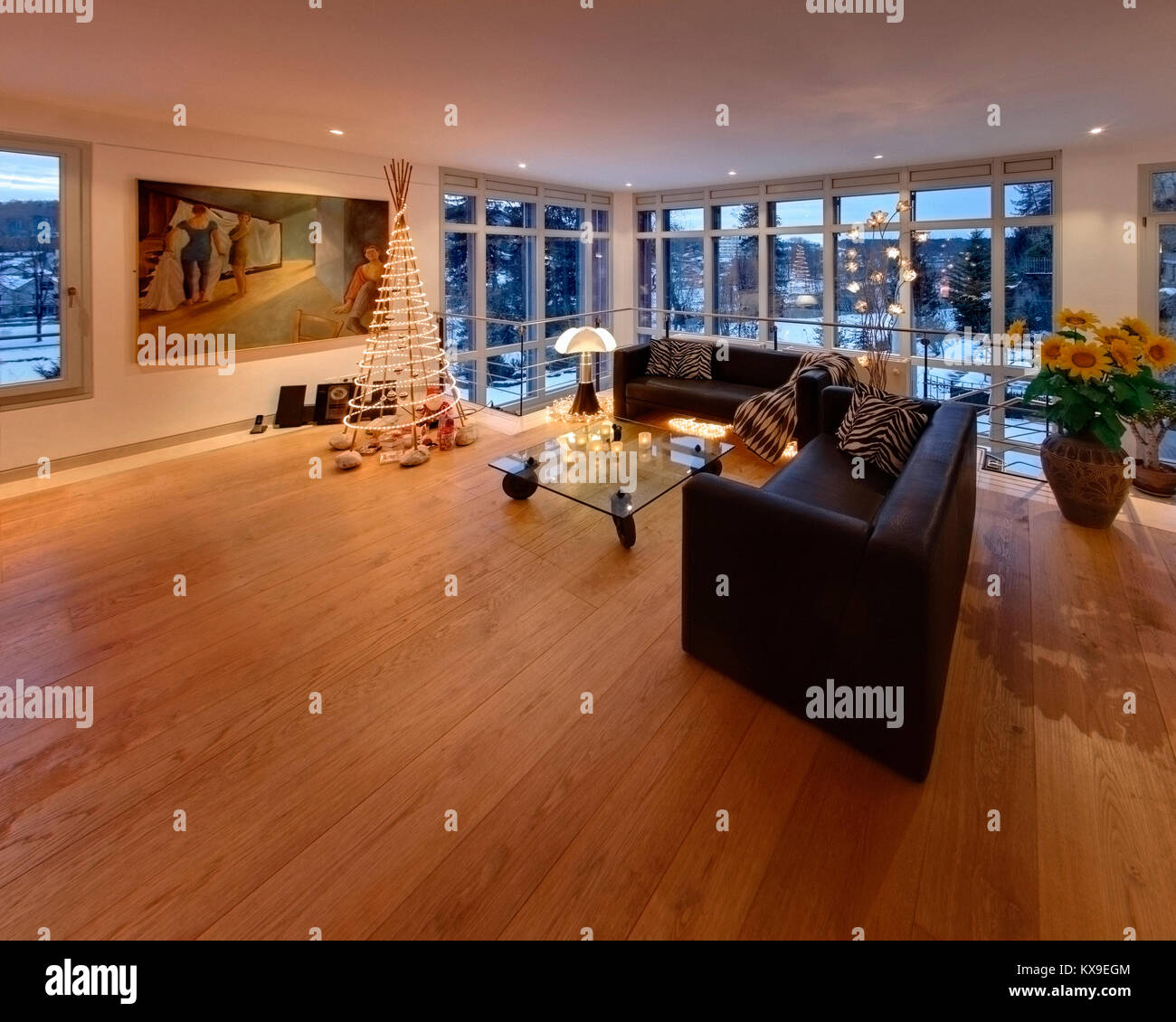 DE - BAVARIA: Contemporary Interior (HDR Image Stock Photo - Alamy