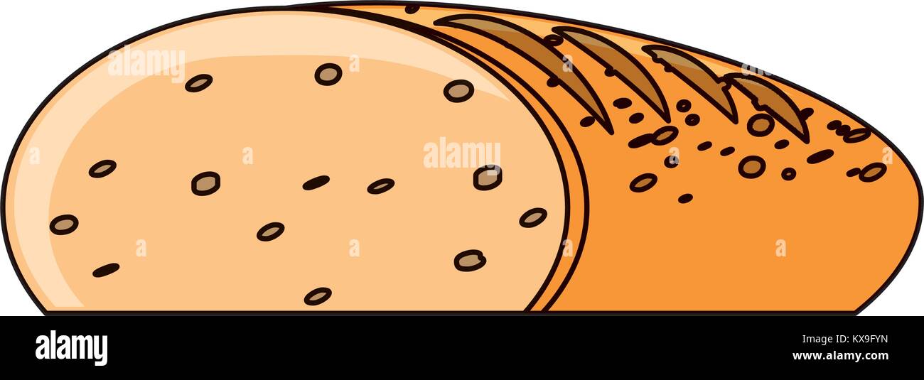 piece of bread icon Stock Vector Image & Art - Alamy