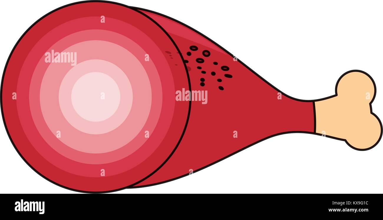 ham leg icon Stock Vector Image & Art - Alamy