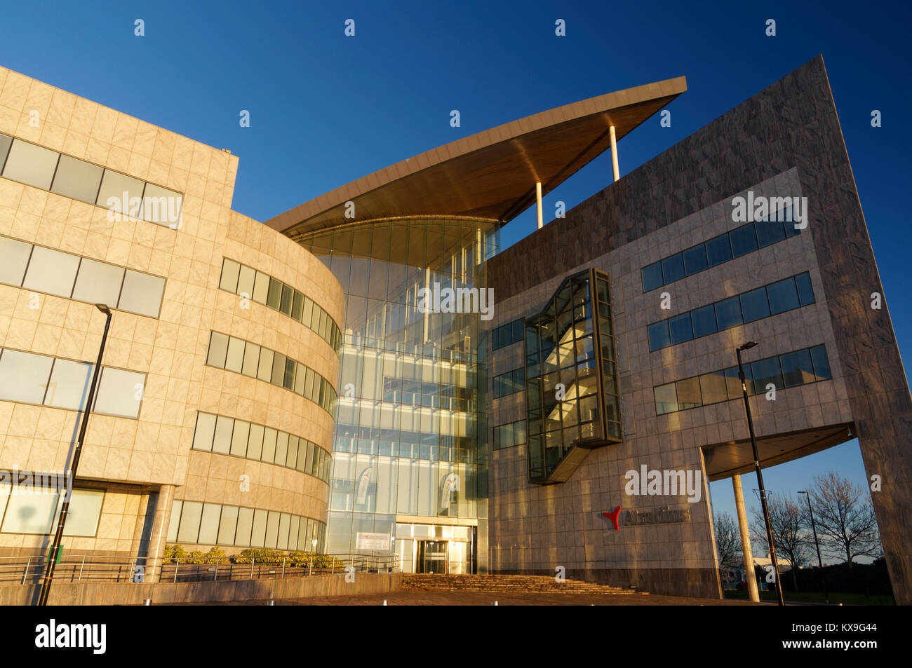 Atradius building, Cardiff Bay Stock Photo - Alamy