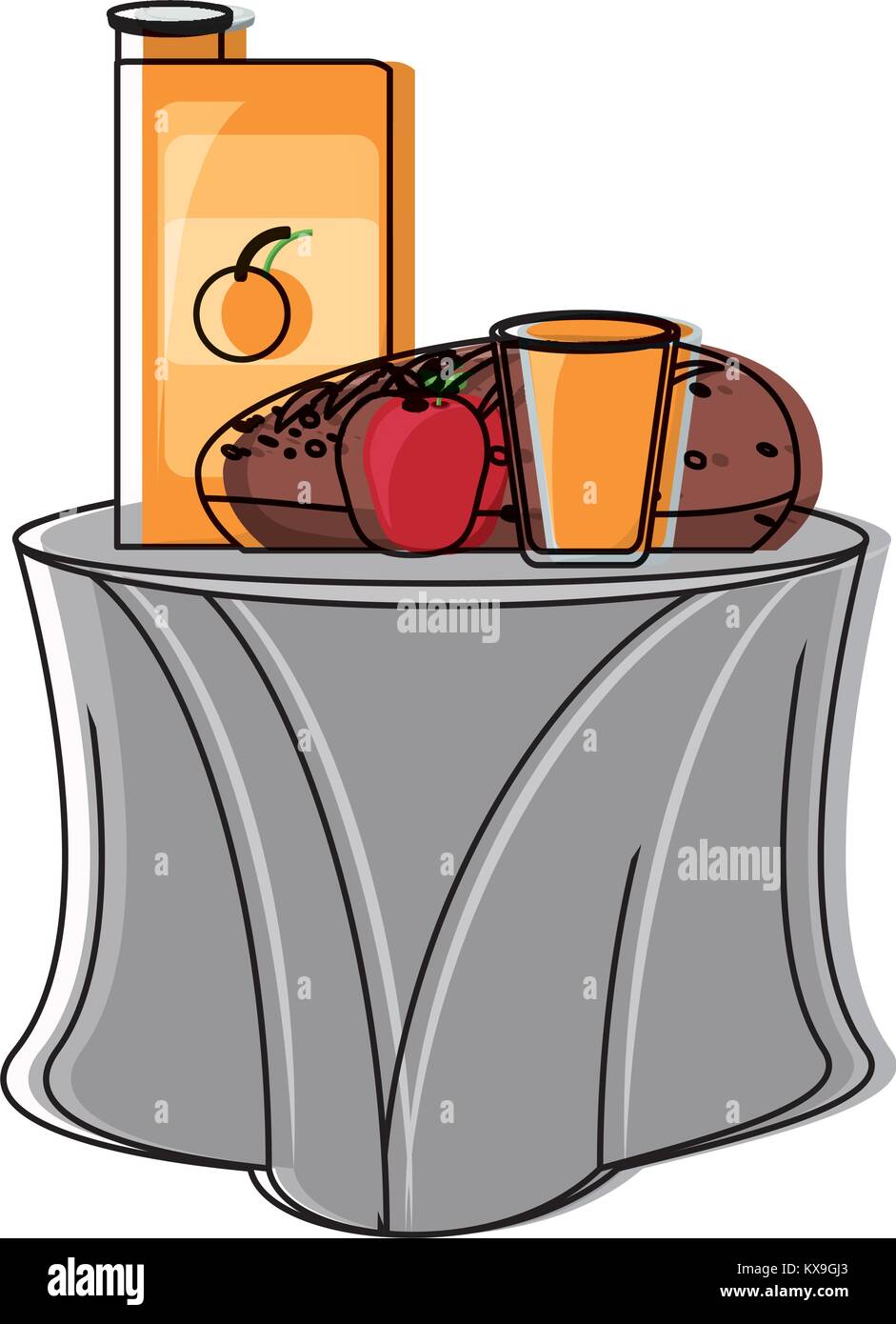 breakfast food design Stock Vector Image & Art - Alamy