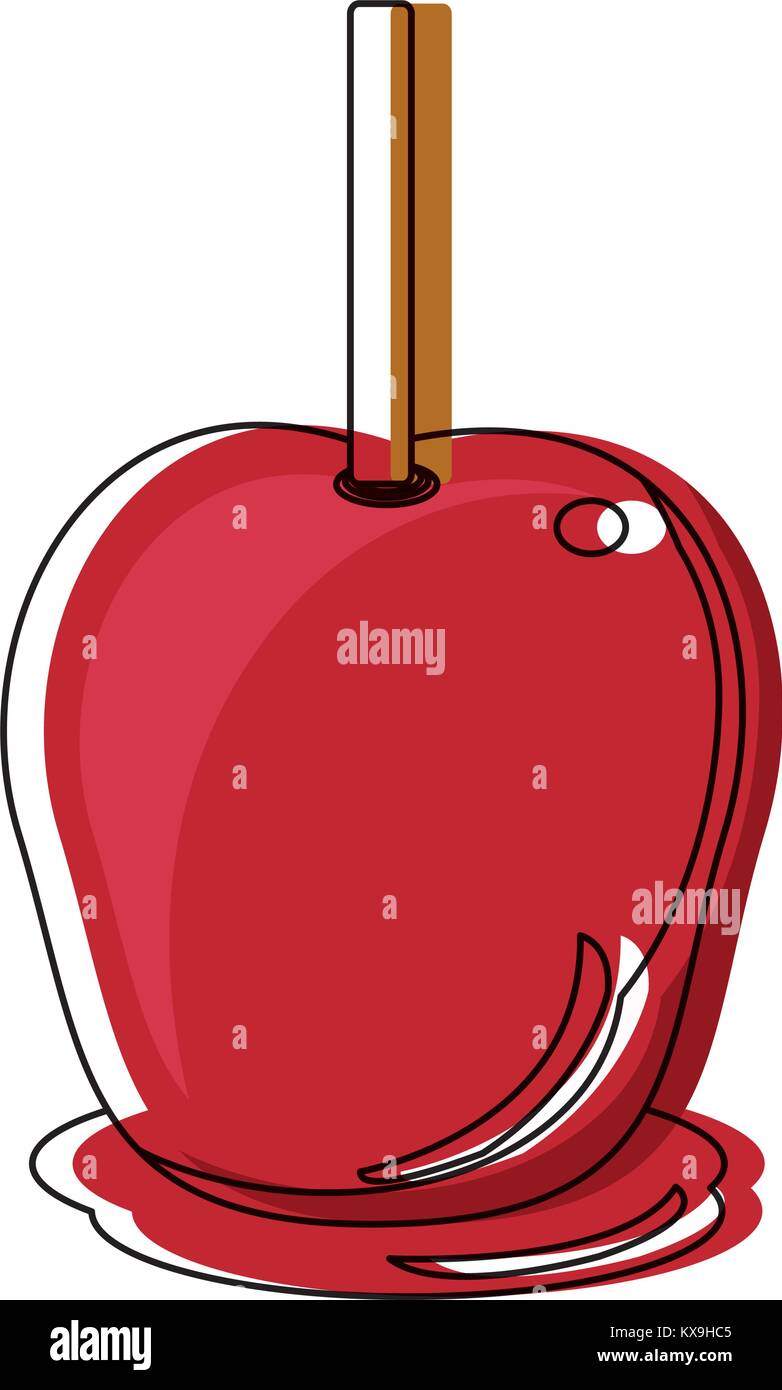 candy apple icon Stock Vector Image & Art - Alamy