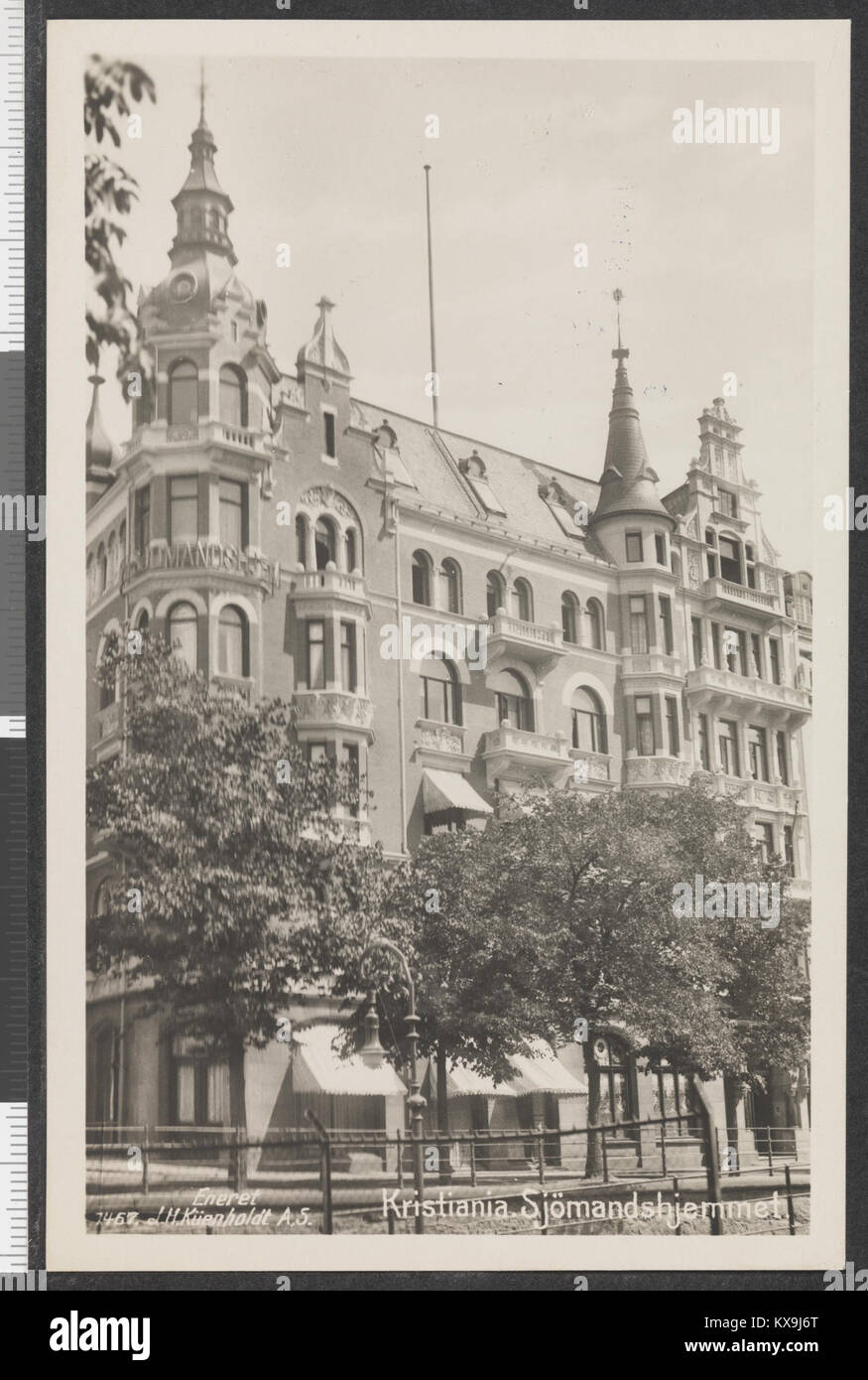 This photograph from the National Library of Norway shows the ...