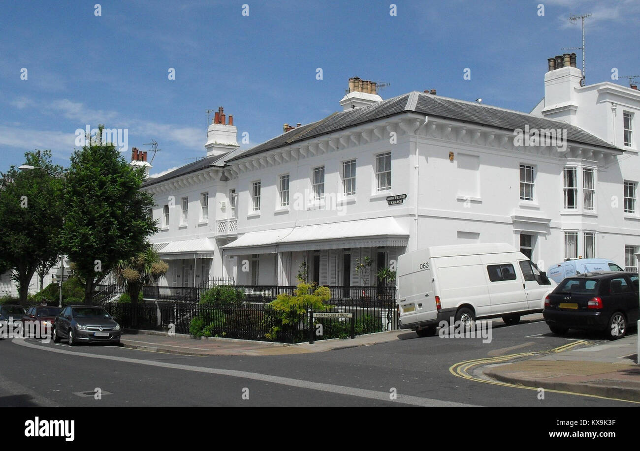 8-13 Montpelier Terrace in Brighton is a historic row of terraced ...