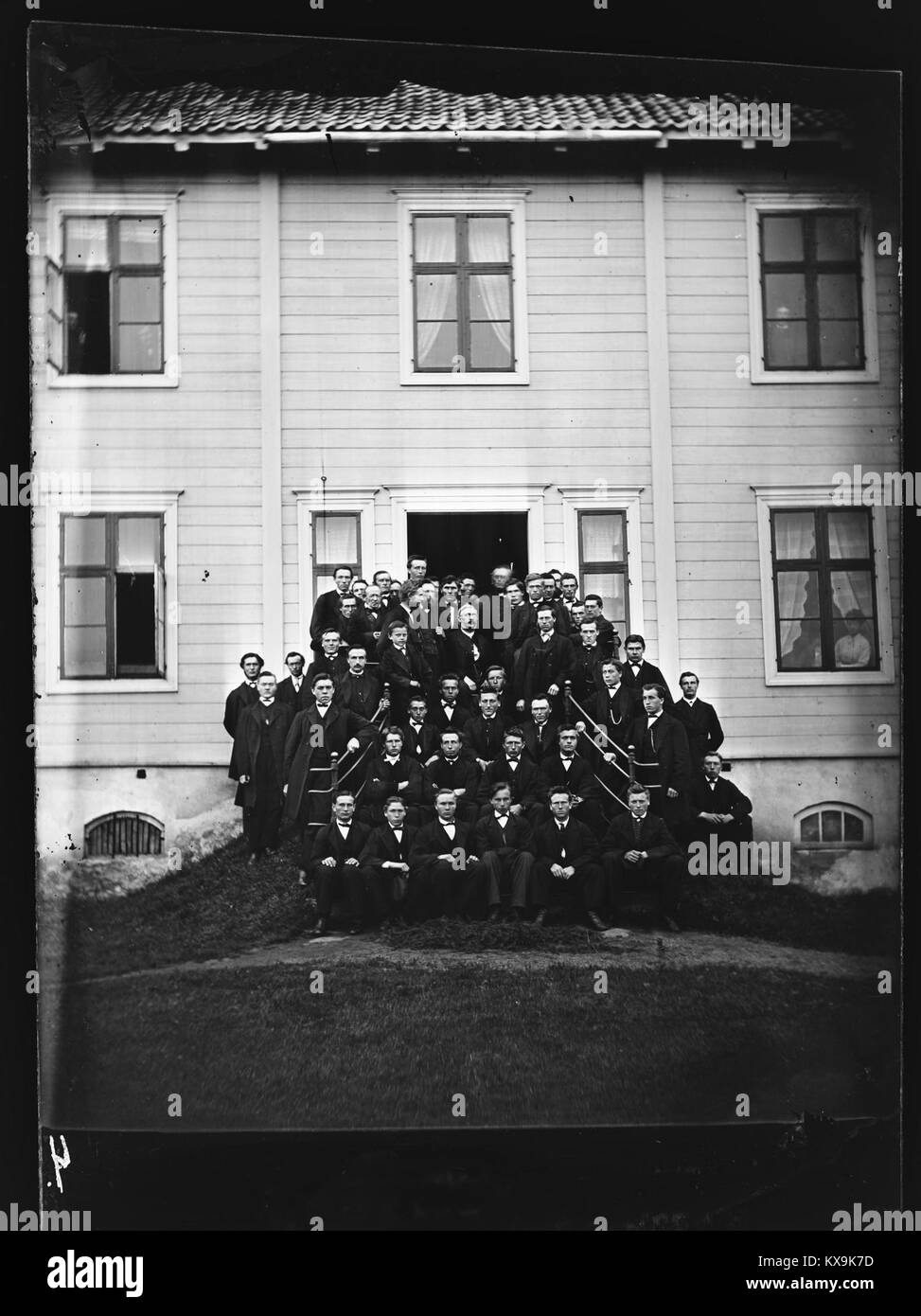 Archival school students Black and White Stock Photos & Images - Alamy