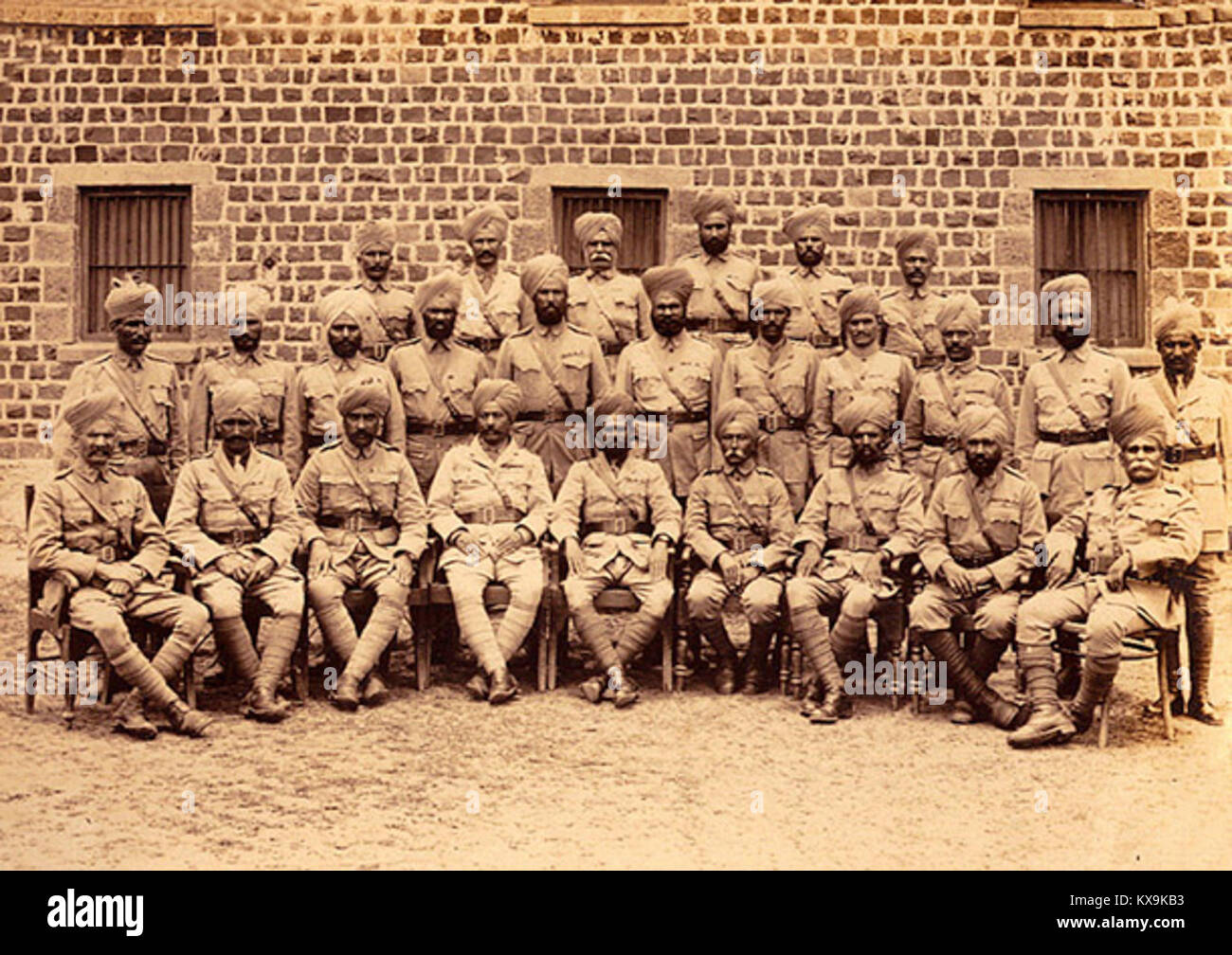 British colonial indian army hi-res stock photography and images - Alamy