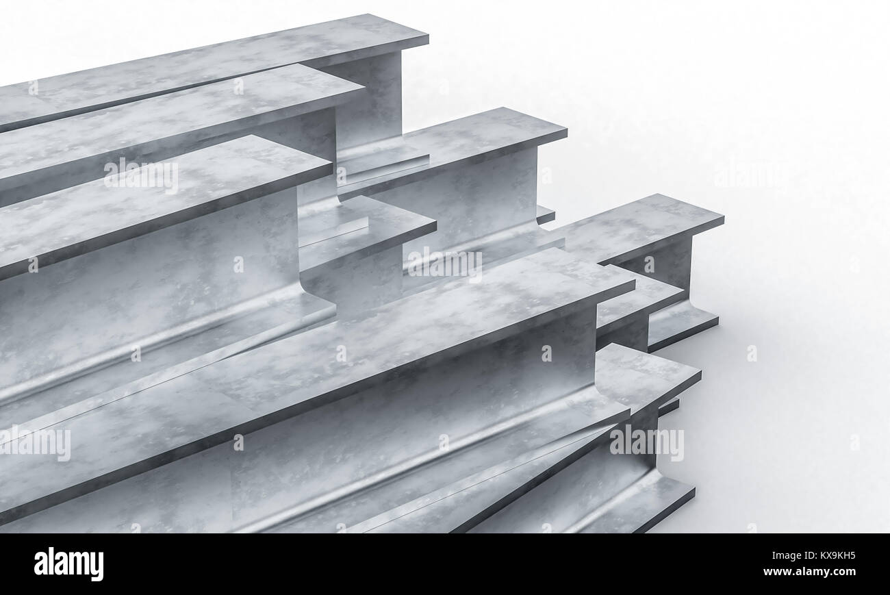 White steel beam hi-res stock photography and images - Alamy