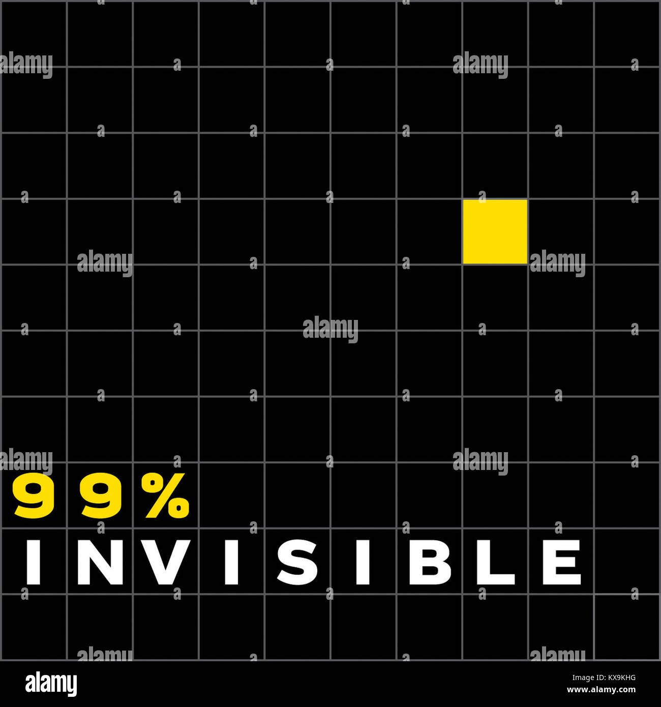 99% Invisible logo Stock Photo - Alamy