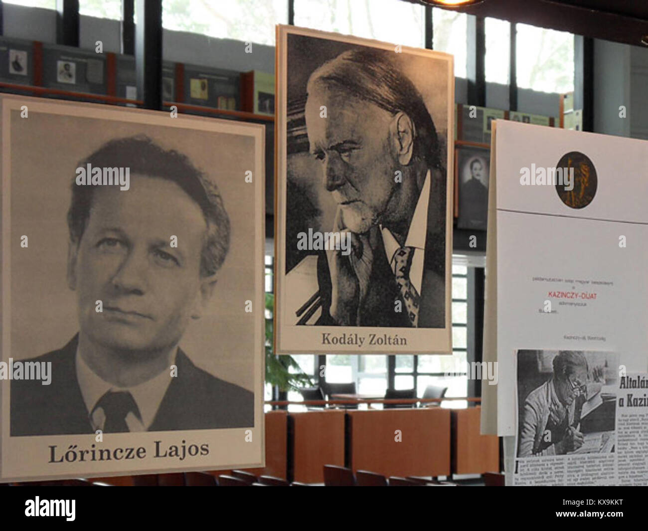 A display from the Hungarian Language Museum's Hungarian heritage ...