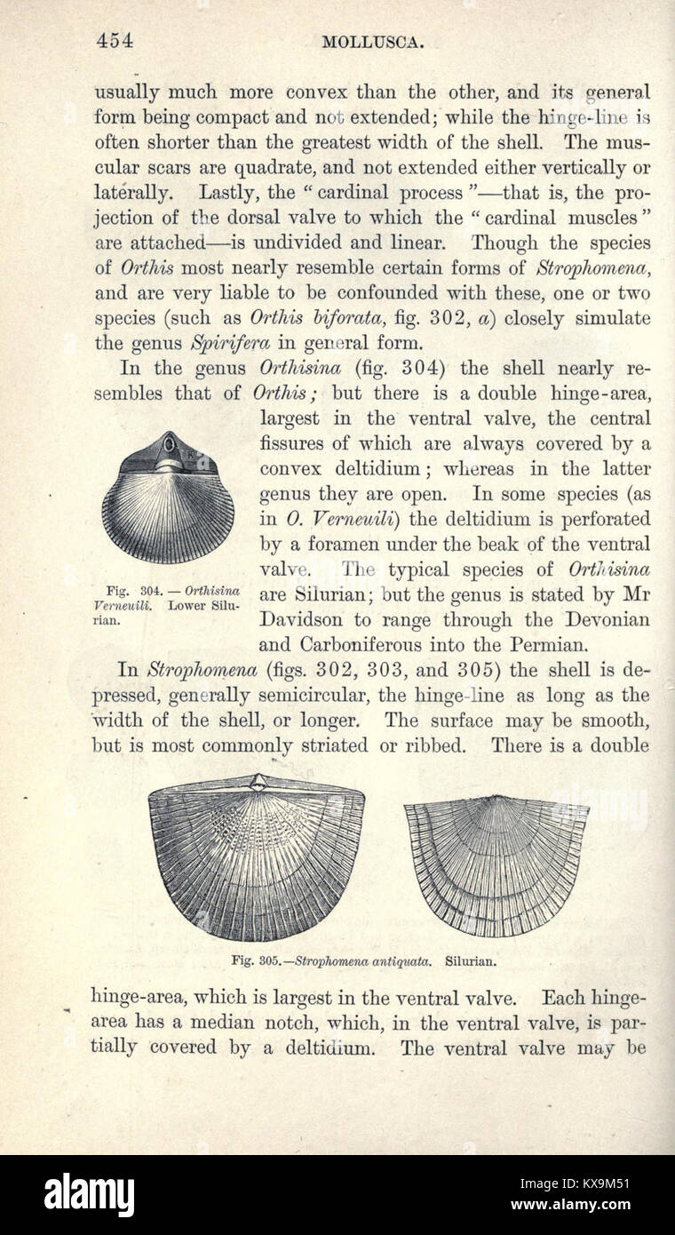 Page 454 of the paleontology manual describes fossil types, anatomical ...