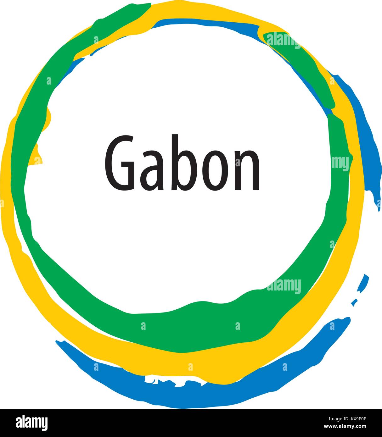 Gabon flag, vector illustration Stock Vector Image & Art - Alamy