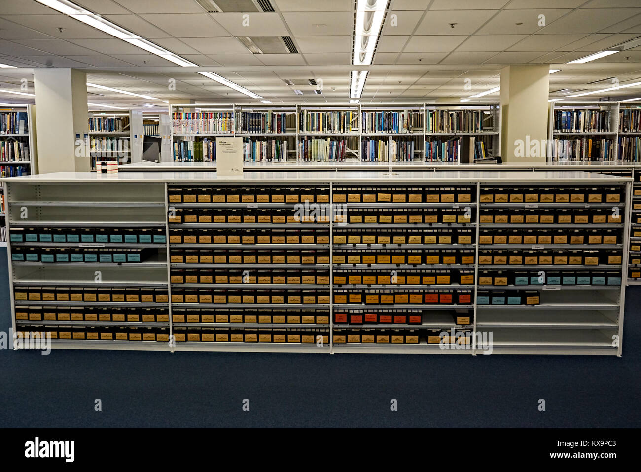 The interior of the State Library of South Australia, in Adelaide ...