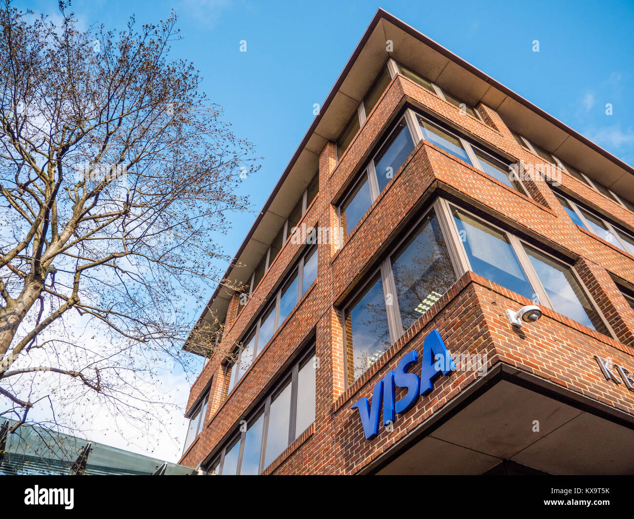 Visa Europe, Reading Office, Reading, Berkshire, England Stock Photo ...