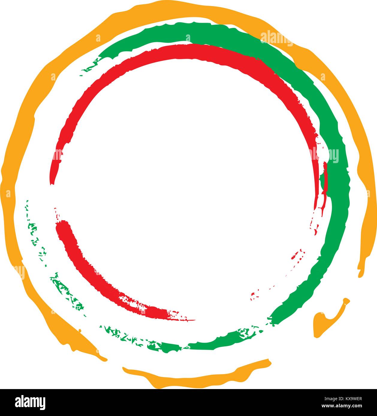 Lithuania flag, vector illustration Stock Vector Image & Art - Alamy