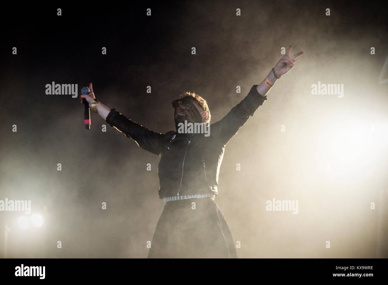 The Swedish singer-songwriter and musician Jenny Wilson performs a live ...