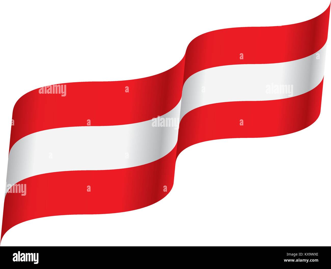 Austria flag, vector illustration Stock Vector Image & Art - Alamy