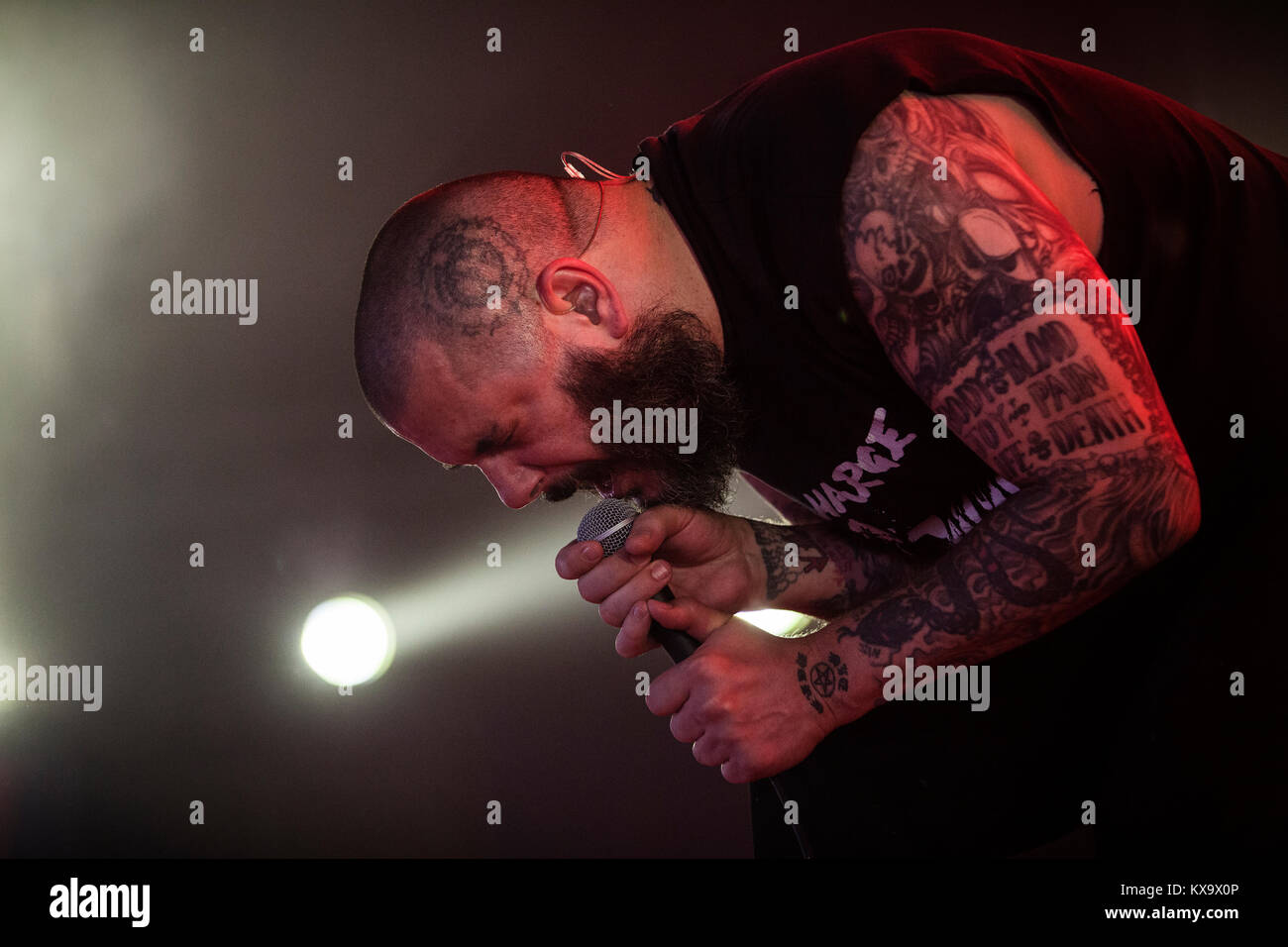 The American singer and former Pantera frontman Phil Anselmo performs ...