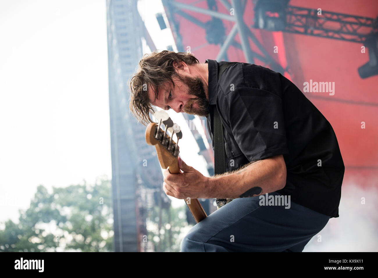 The Danish rock band Psyched Up Janis performs a live concert at the ...