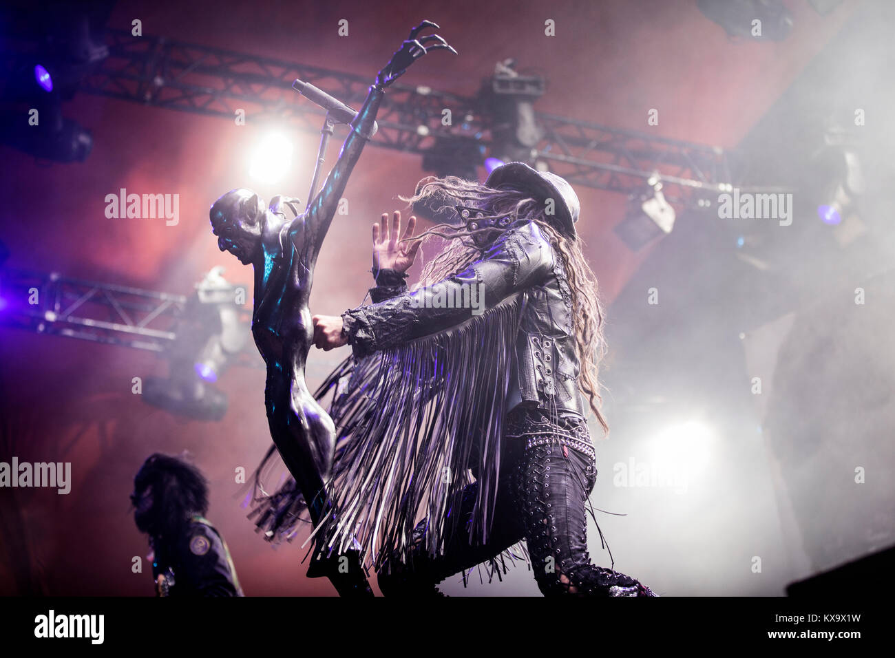 The American singer and musician Rob Zombie performs a live concert at ...