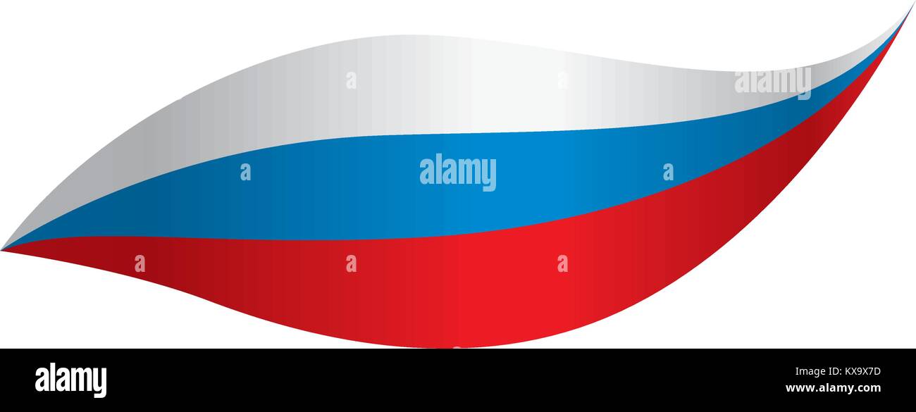 Russia flag, vector illustration Stock Vector Image & Art - Alamy