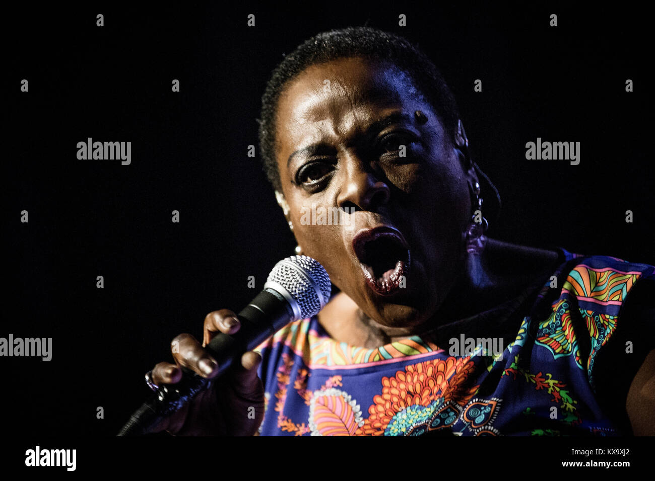 Soul singer Sharon Jones (pictured) performs a live concert with the ...