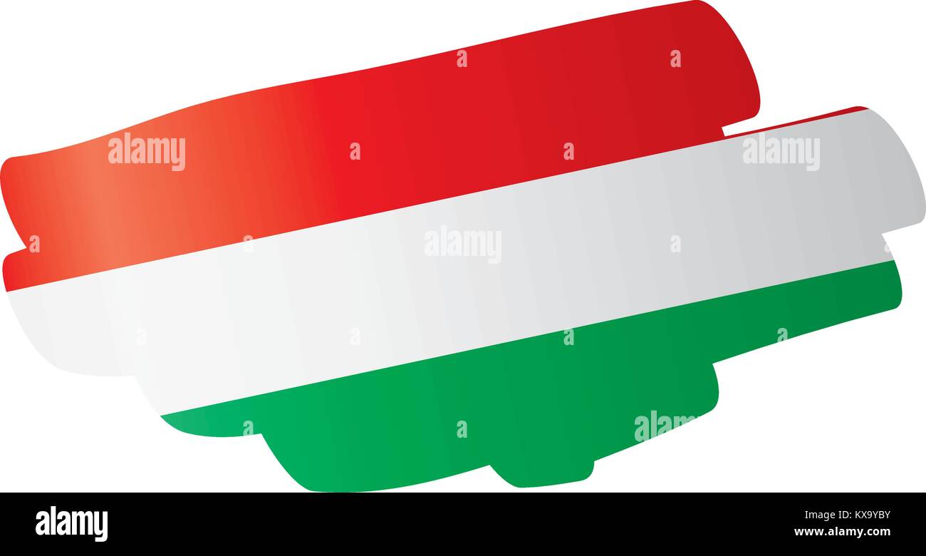 Hungary flag, vector illustration Stock Vector Image & Art - Alamy