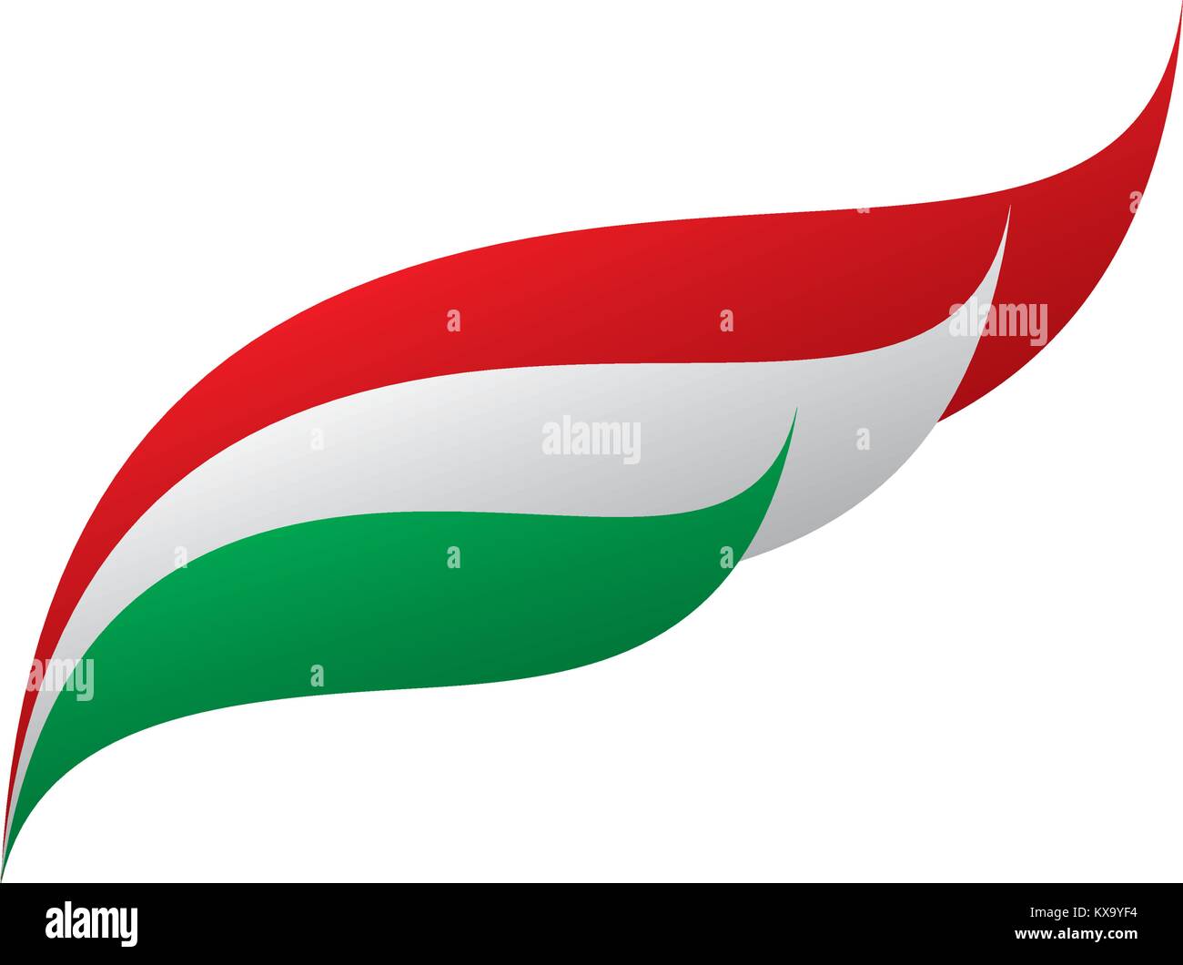 Hungary flag, vector illustration Stock Vector Image & Art - Alamy