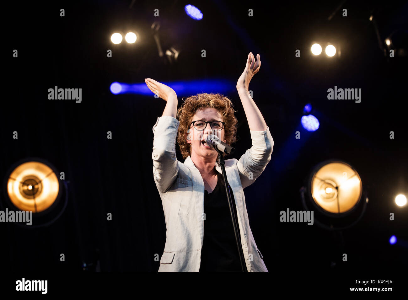 The popular and award-winning Danish singer and songwriter Marie Key ...