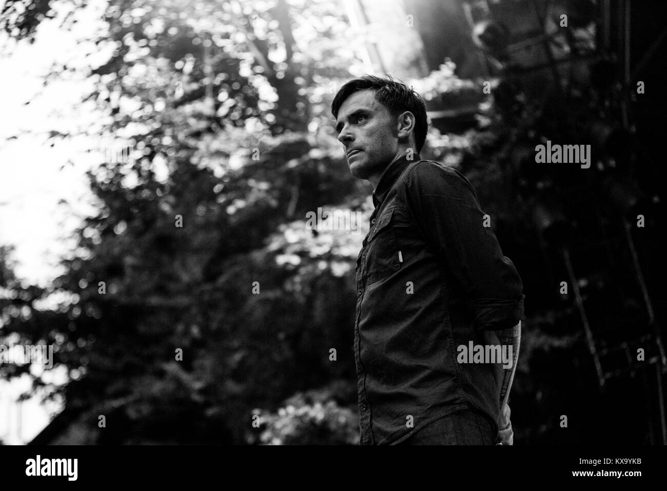 The Danish pop-rock band Nephew performs a live concert at the Danish ...