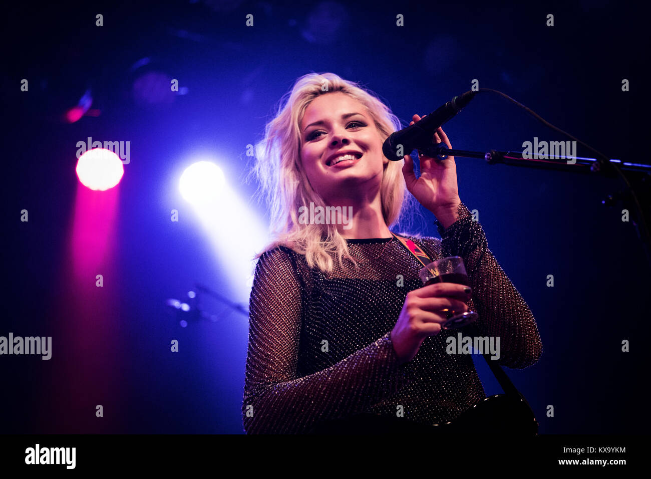 The Scottish singer-songwriter and musician Nina Nesbitt performs a ...