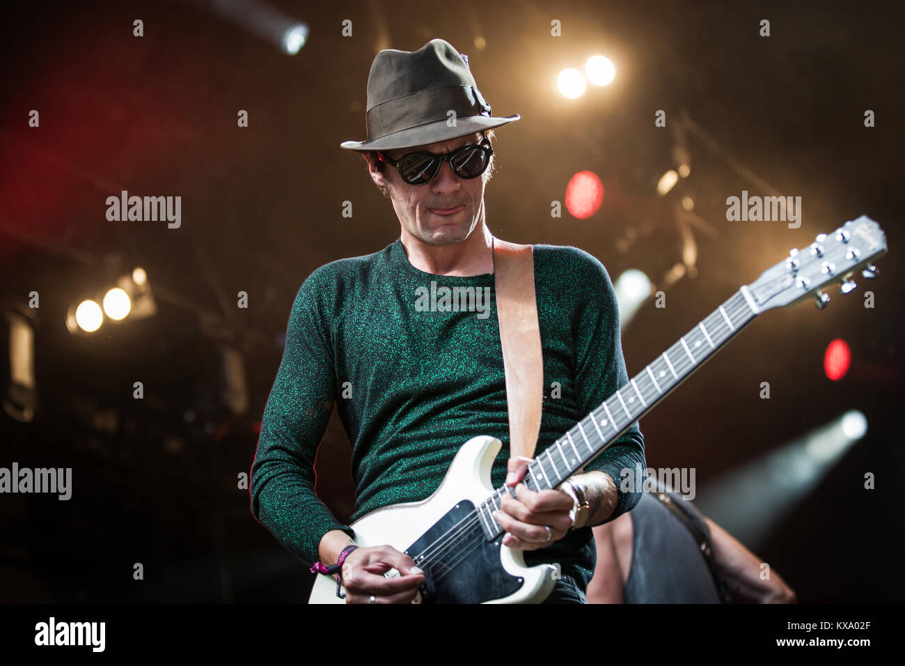 The Danish rock band The Blue Van performs a live concert at the Danish ...