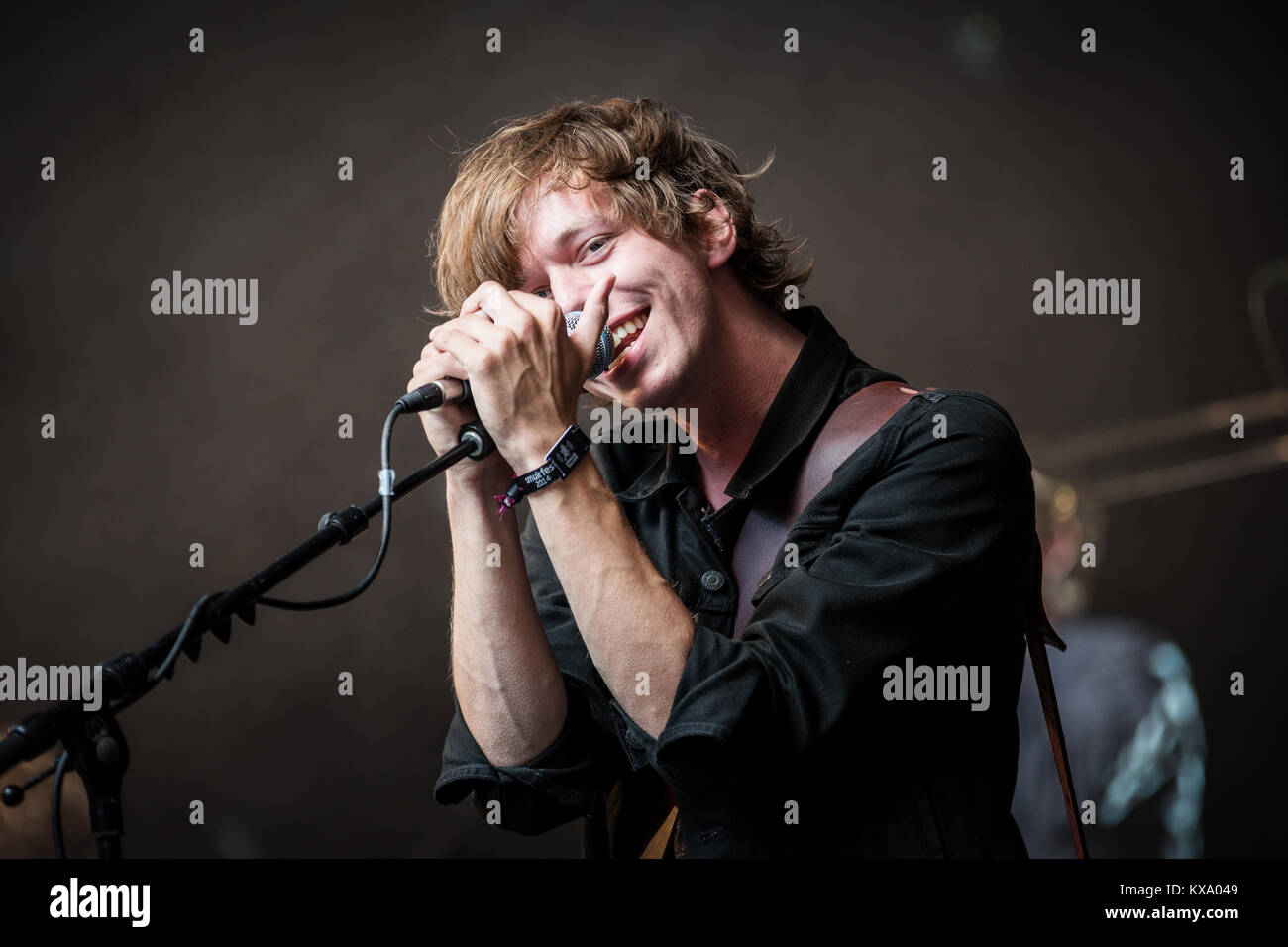 The Danish band Ulige Numre performs a live concert at the Danish music ...