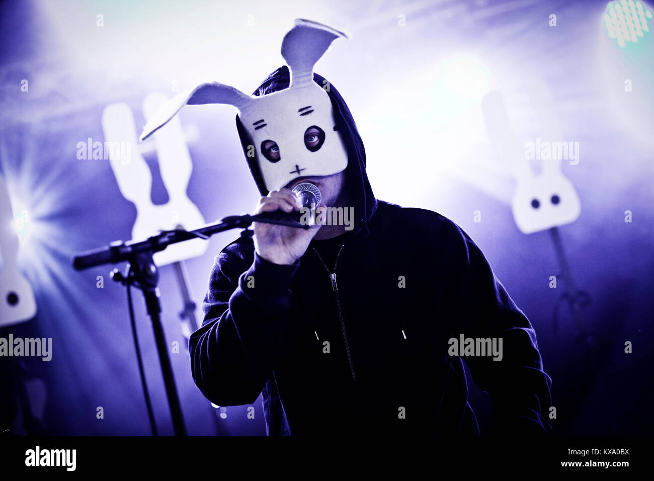 The Danish music project Sleep Party People performs a live concert at ...