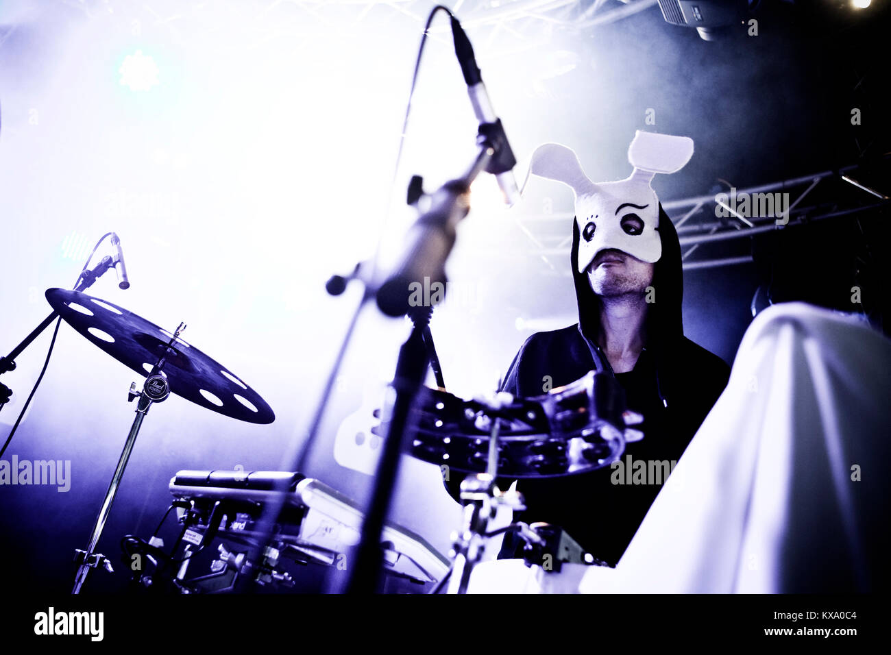 The Danish music project Sleep Party People performs a live concert at ...