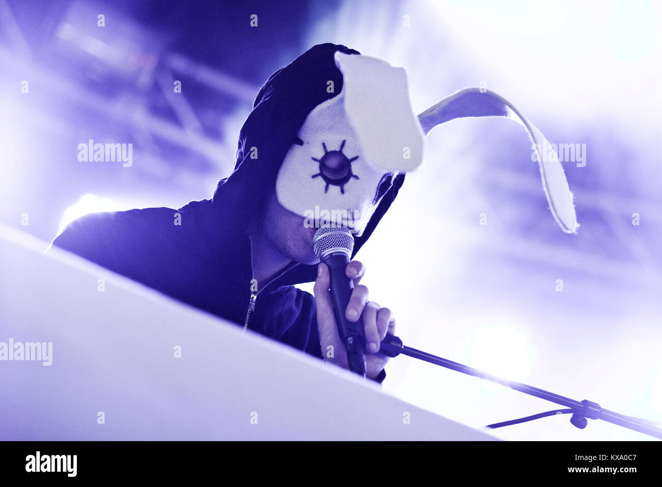 The Danish music project Sleep Party People performs a live concert at ...