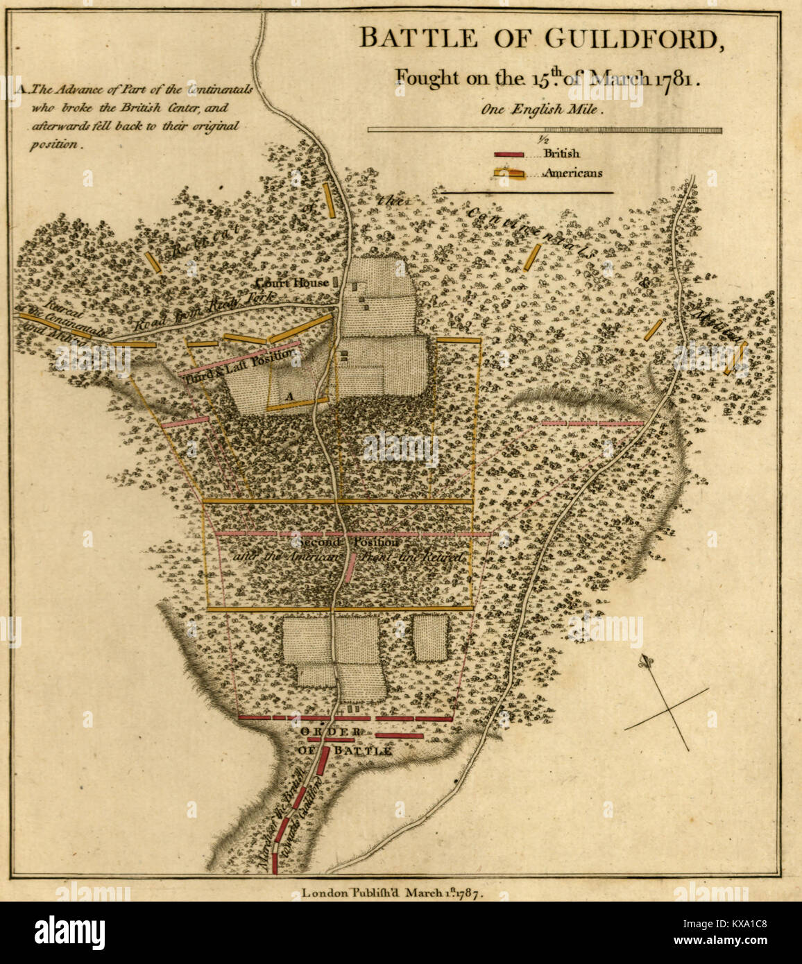 Guildford map hi-res stock photography and images - Alamy