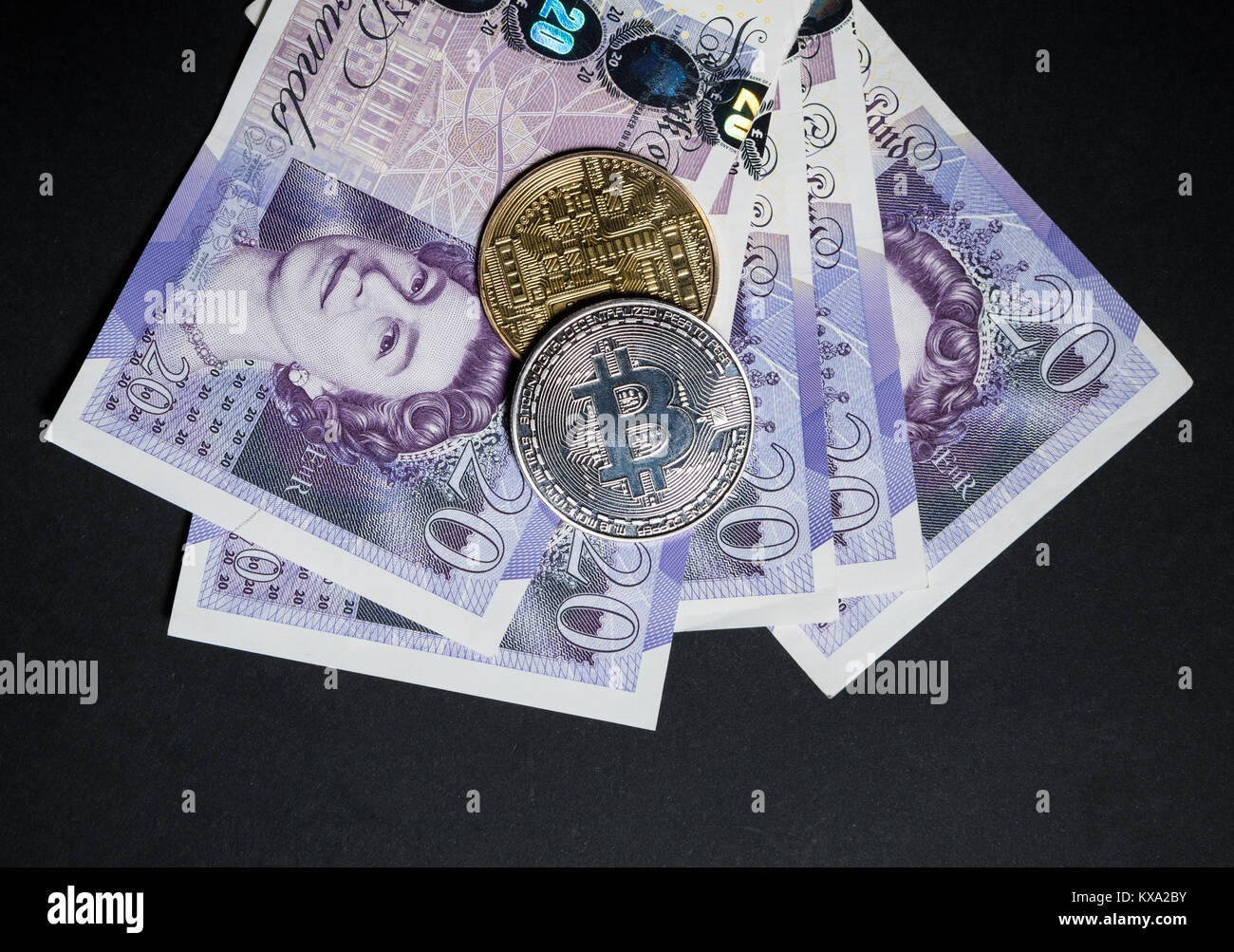 Bitcoin crypto currency versus hi-res stock photography and images - Alamy