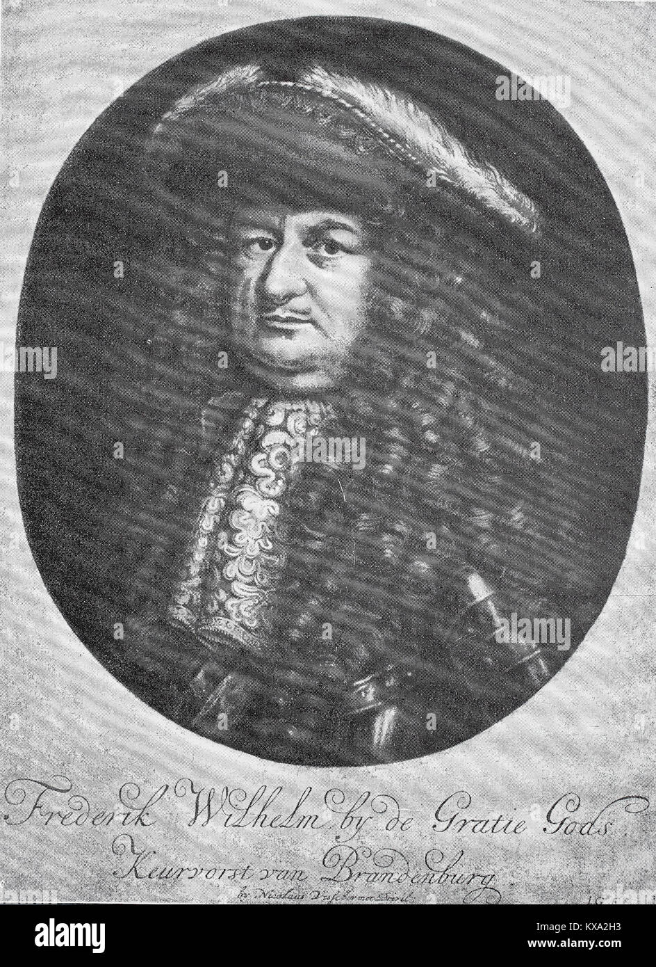 Frederick William Elector Of Brandenburg And Duke Of Prussia High ...