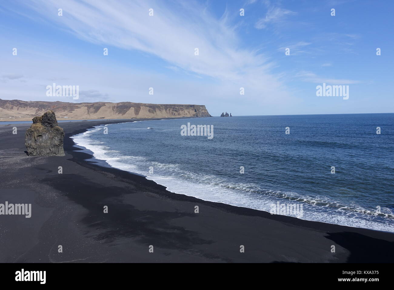 Vik Beach Iceland Stock Photo - Alamy