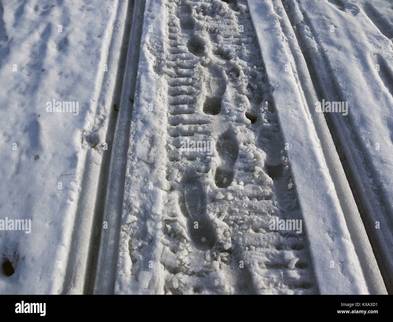 Sleigh Tracks High Resolution Stock Photography and Images - Alamy