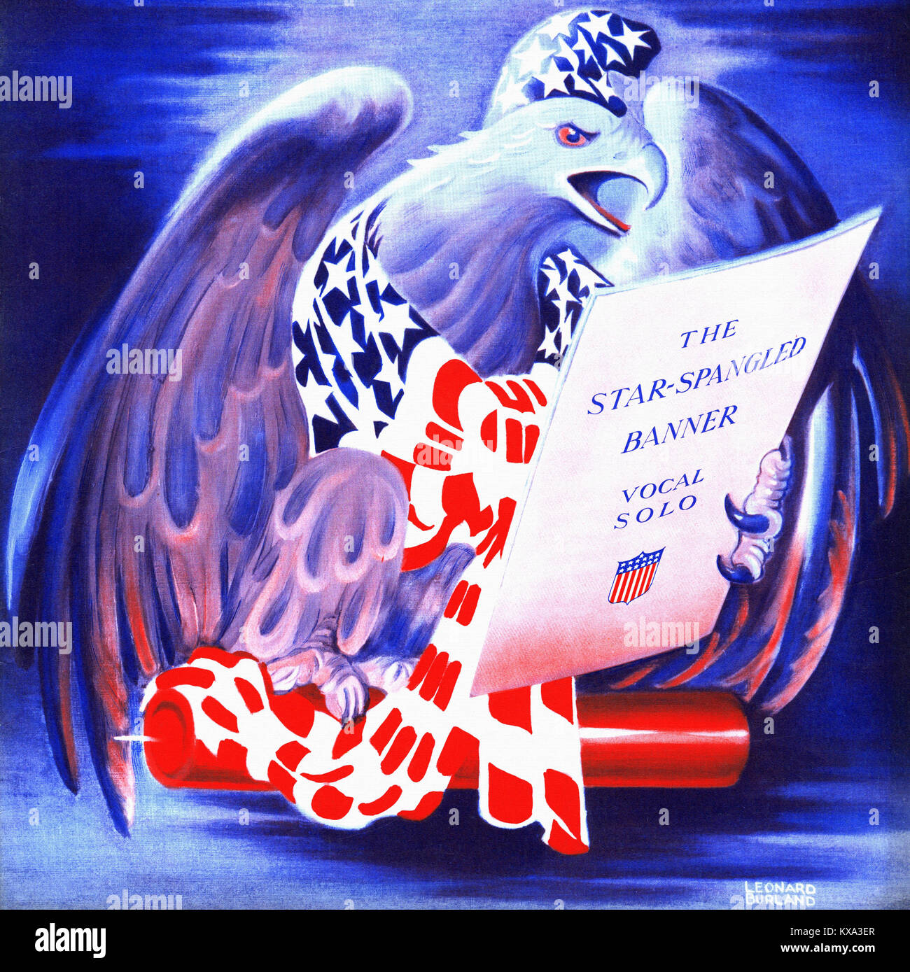 Star spangled banner hi-res stock photography and images - Alamy