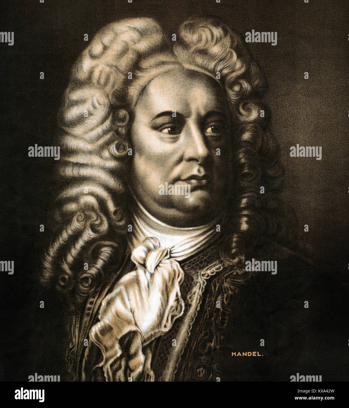 Handel composer hi-res stock photography and images - Alamy