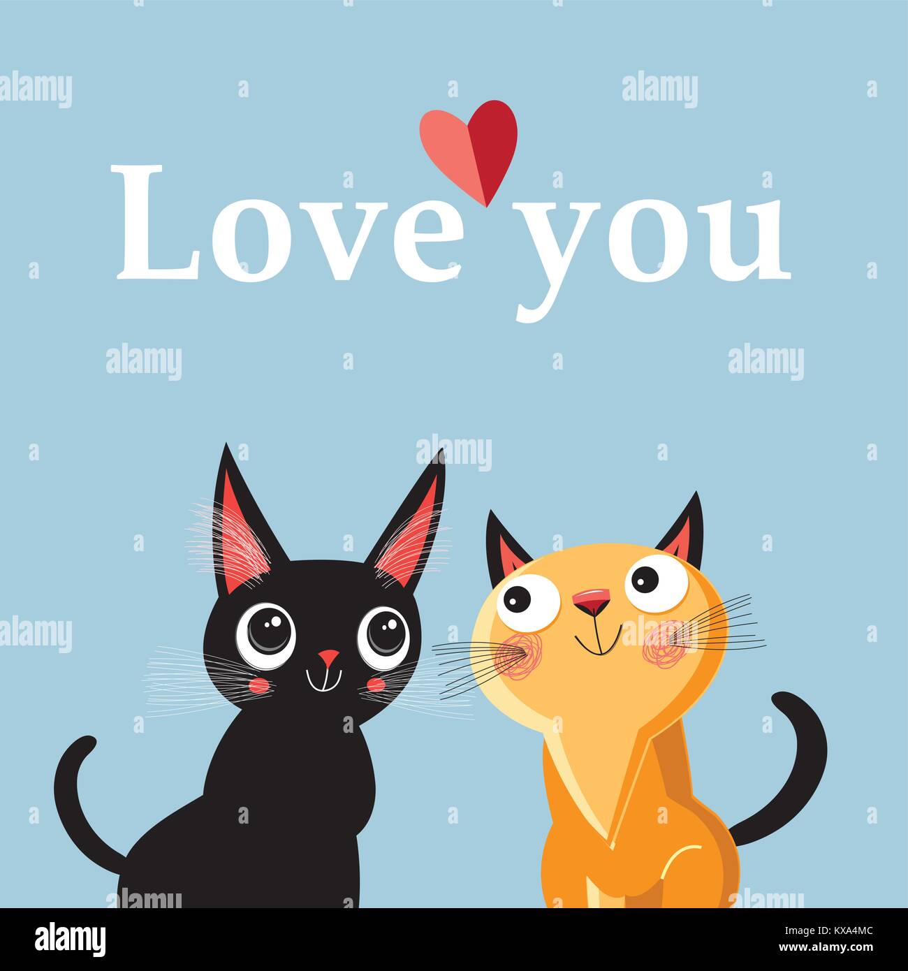 Animals kittens Stock Vector Images - Alamy