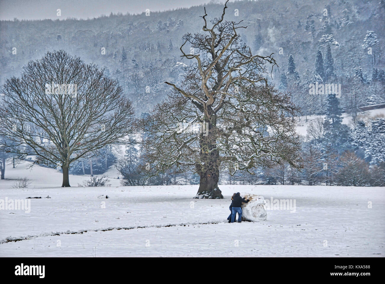 WINTER IN THE COUNTRYSIDE Stock Photo - Alamy